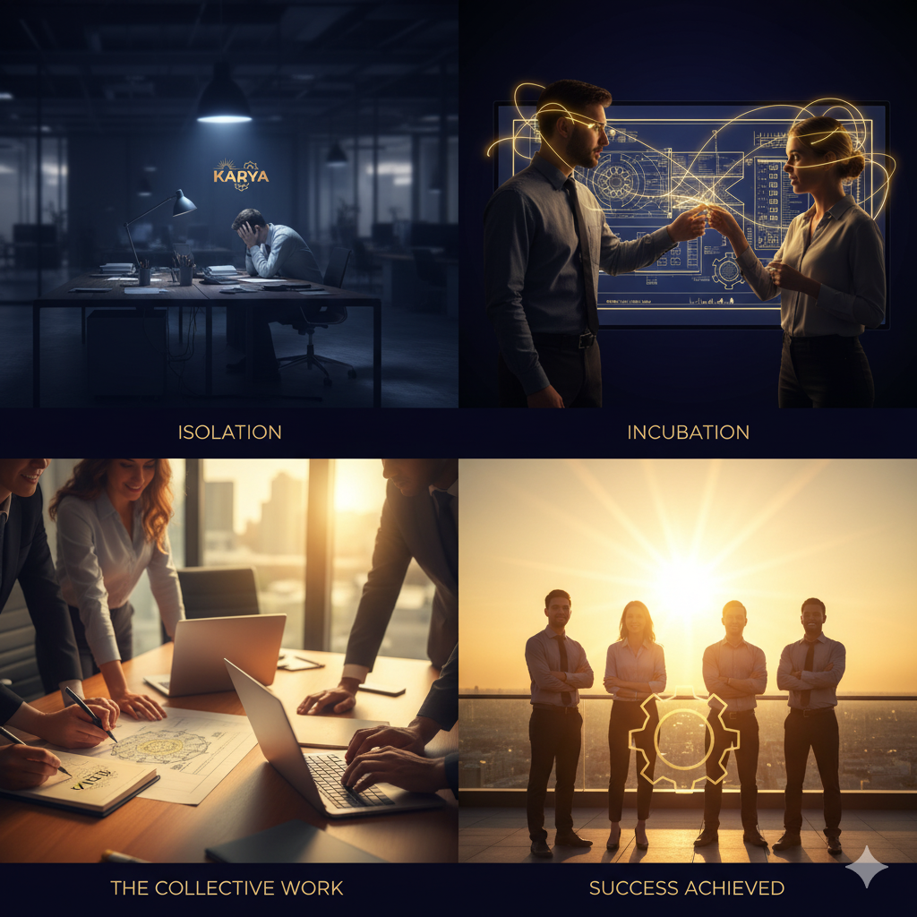 The Journey from Isolation to Success: Embracing the Collective Work ...
